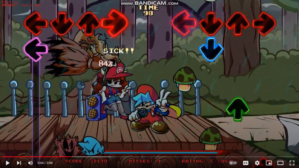 Mario's Madness Hell Mode Mod for Friday Night Funkin' | FNF Mods