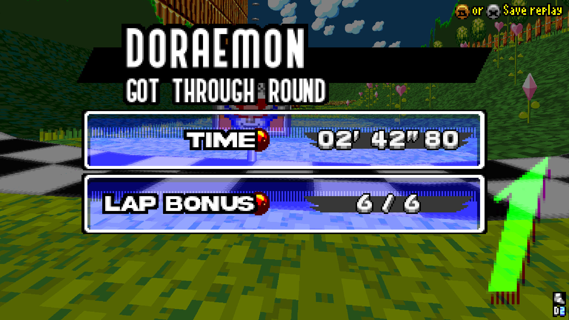 Doraemon in DRRR Mod for Dr. Robotnik's Ring Racers | DRRR Mods