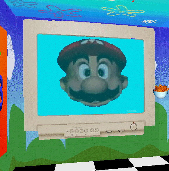 Mario Head Mod for Baldi's Basics | Baldi Mods