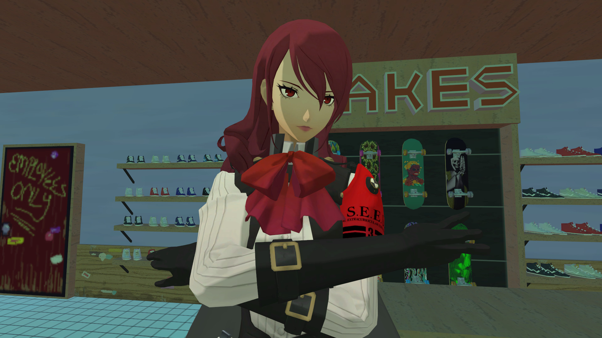 Mitsuru Kirijo (Persona 3 Reload) Mod for Bomb Rush Cyberfunk | BRC Mods
