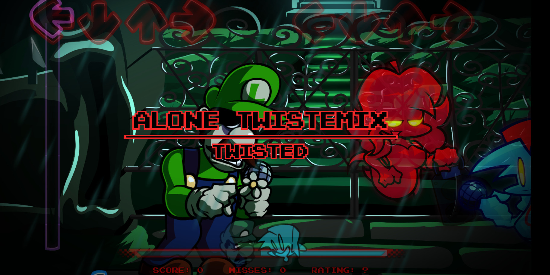 Alone Twistemix Playable Chart Mod for Friday Night Funkin' | FNF Mods