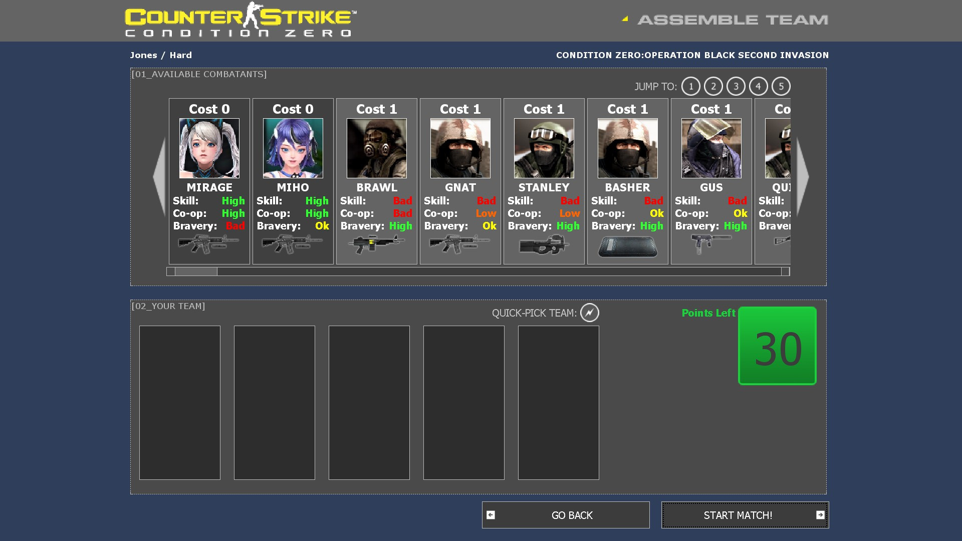 Condition Zero:Operation Black Mod for Counter-Strike: Condition Zero ...
