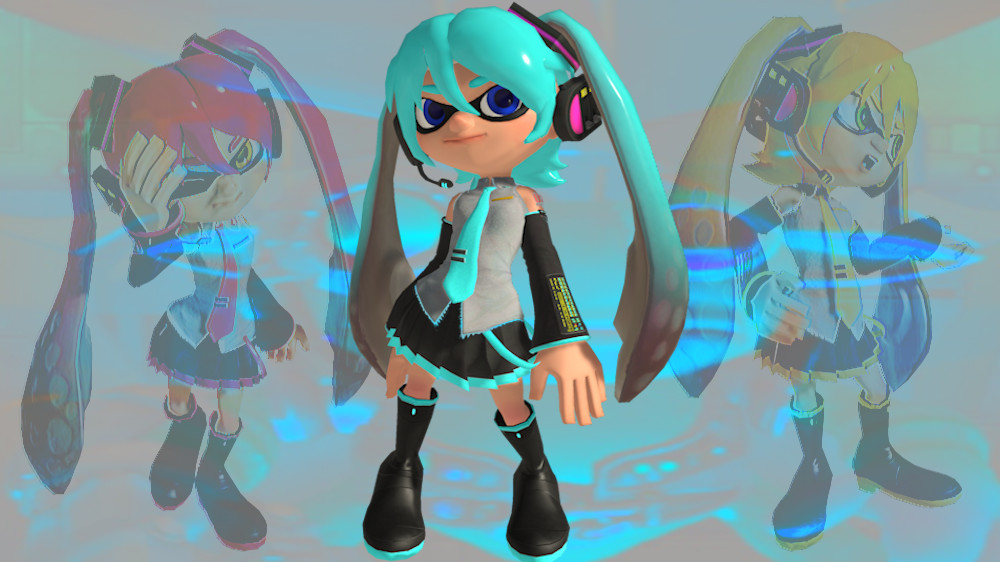 Hatsune Miku X Splatoon Super Mario X Hatsune Miku | Fantendo Game