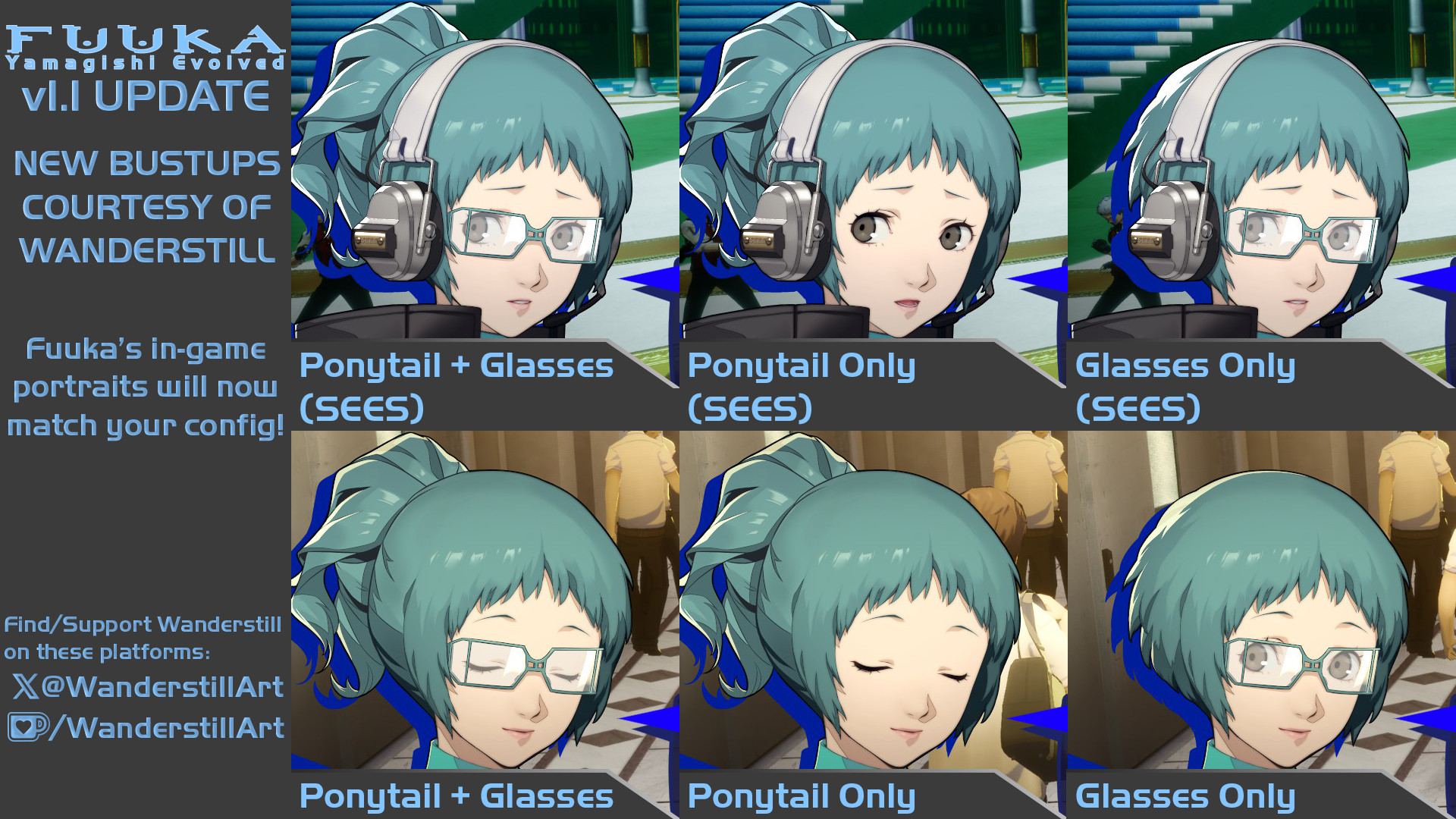 Fuuka Yamagishi Evolved Mod for Persona 3 Reload | P3R Mods