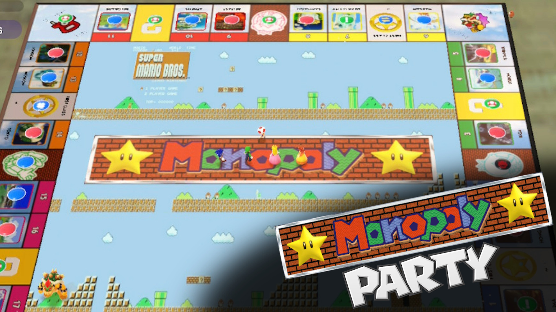 Monopoly Party Mod for Mario Party Superstars | MPS Mods