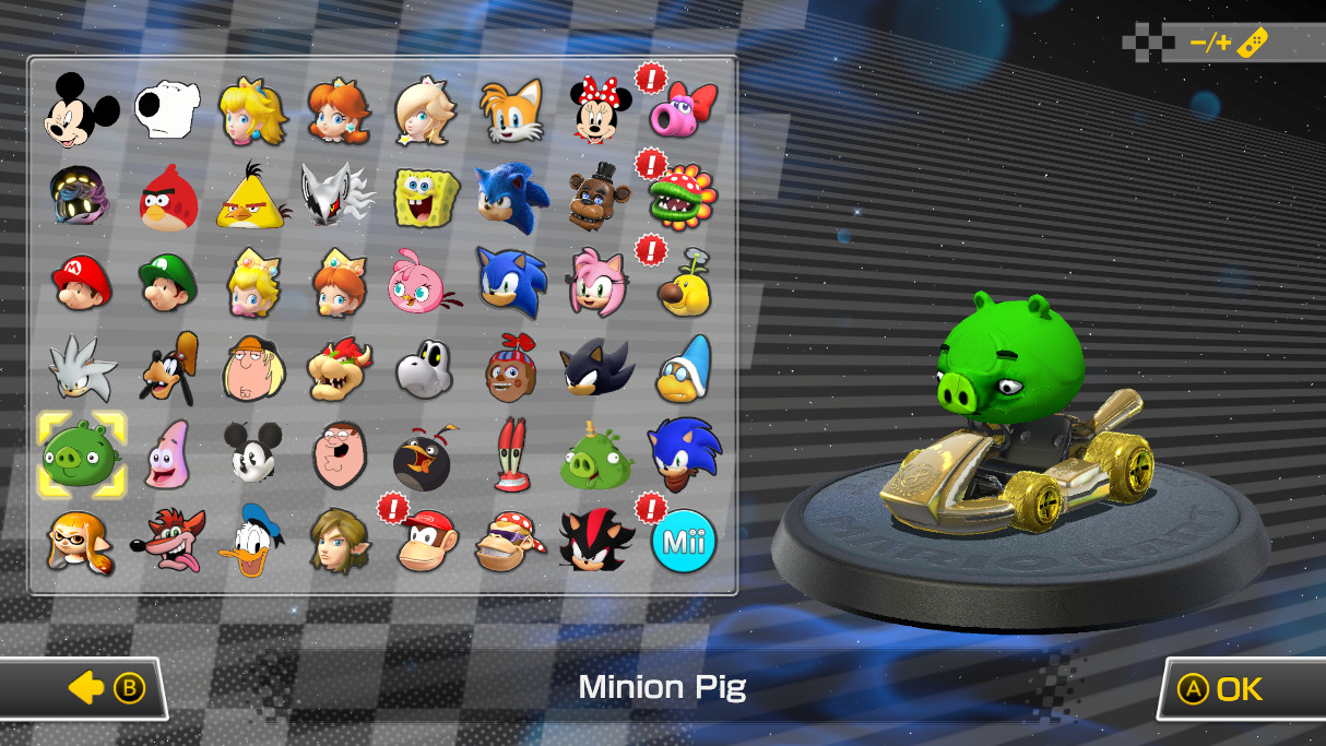 Minion Pig Mod for Mario Kart 8 Deluxe | MK8D Mods