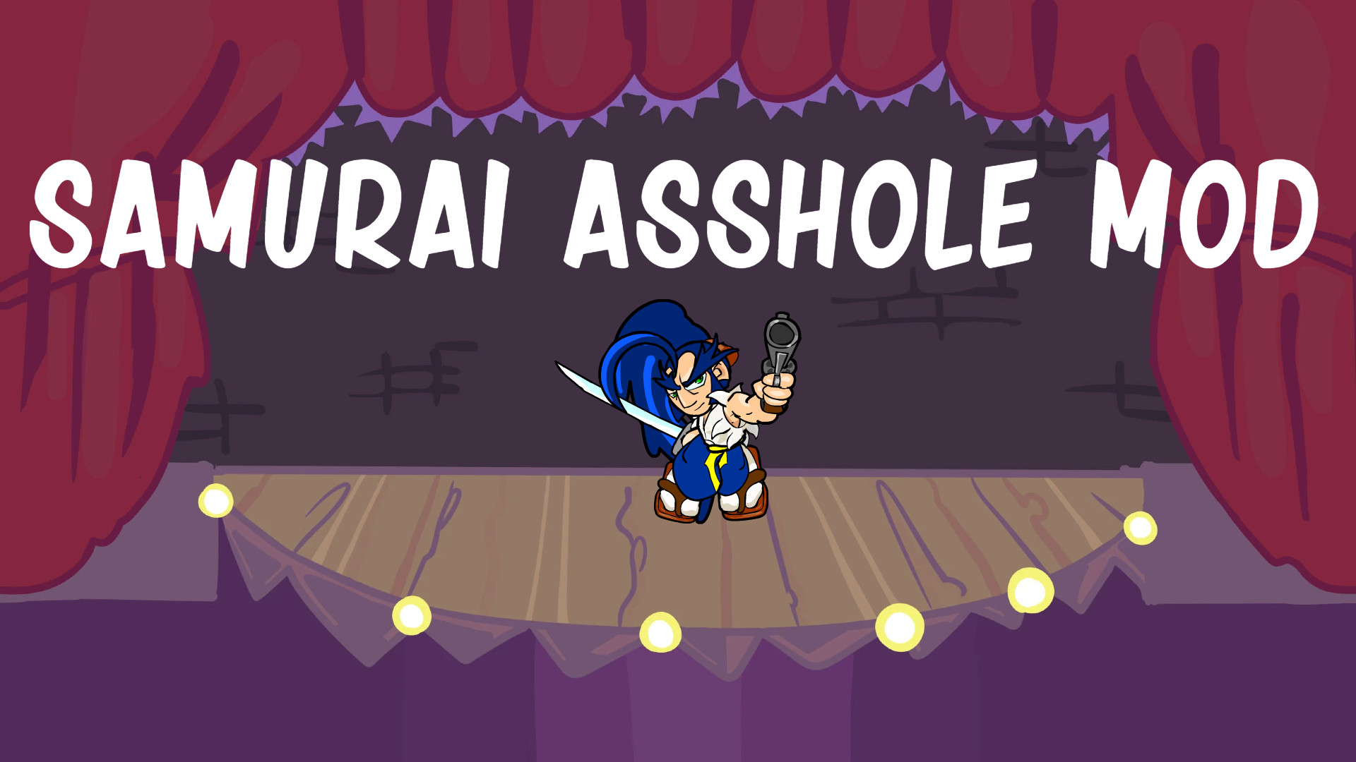 Samurai Asshole Mod Mod for Friday Night Funkin' | FNF Mods