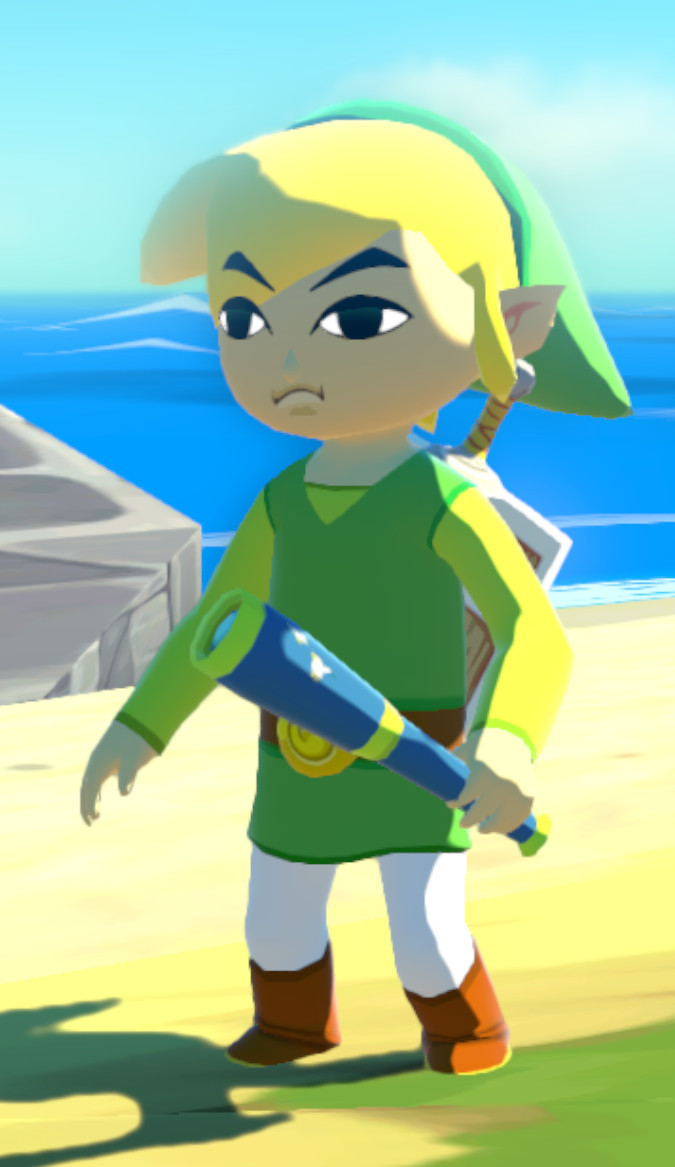 Blue Telescope Mod for The Legend of Zelda: The Wind Waker HD | WWHD Mods