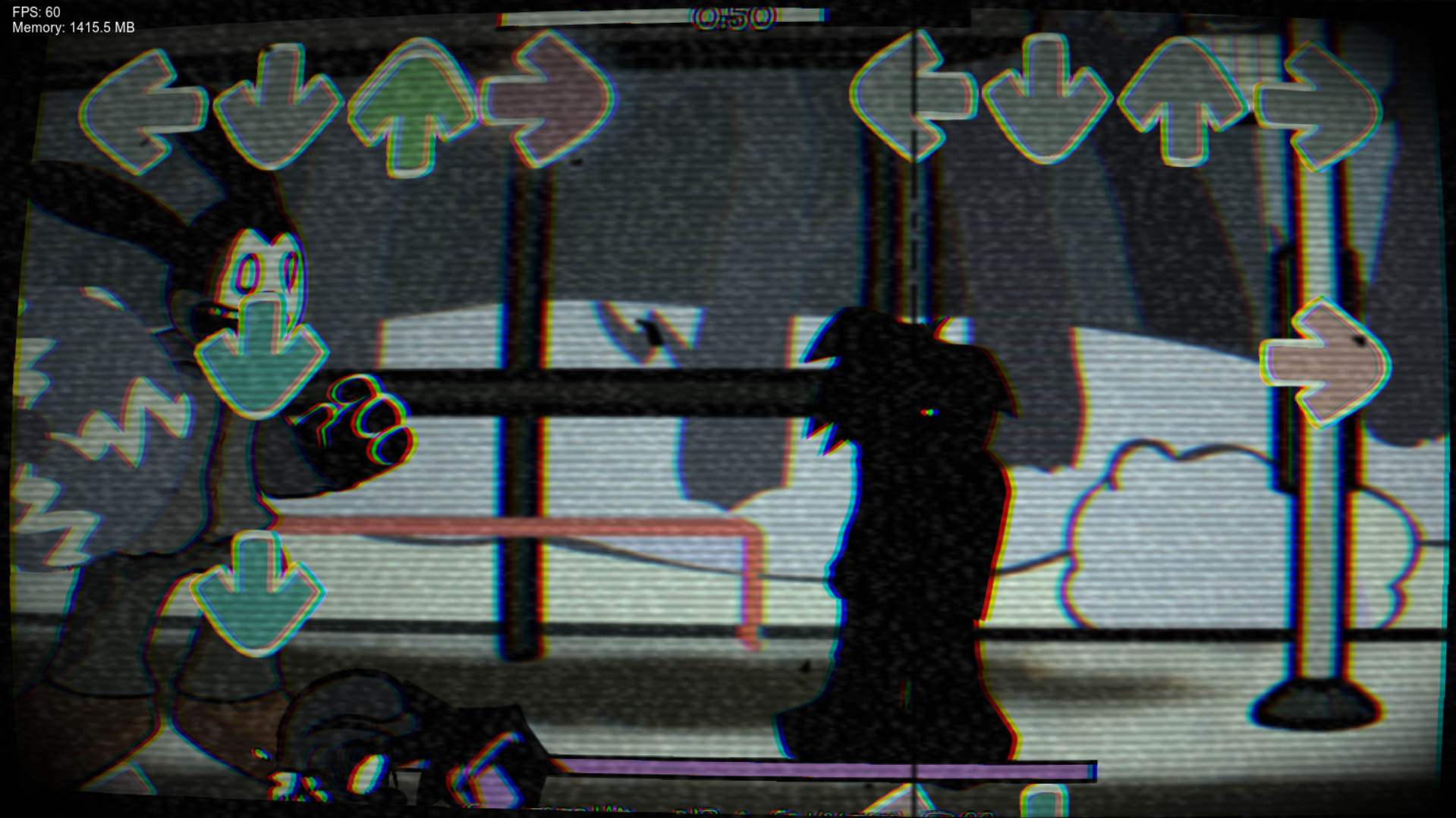SNS: REAL SUFFERING Mod for Friday Night Funkin' | FNF Mods