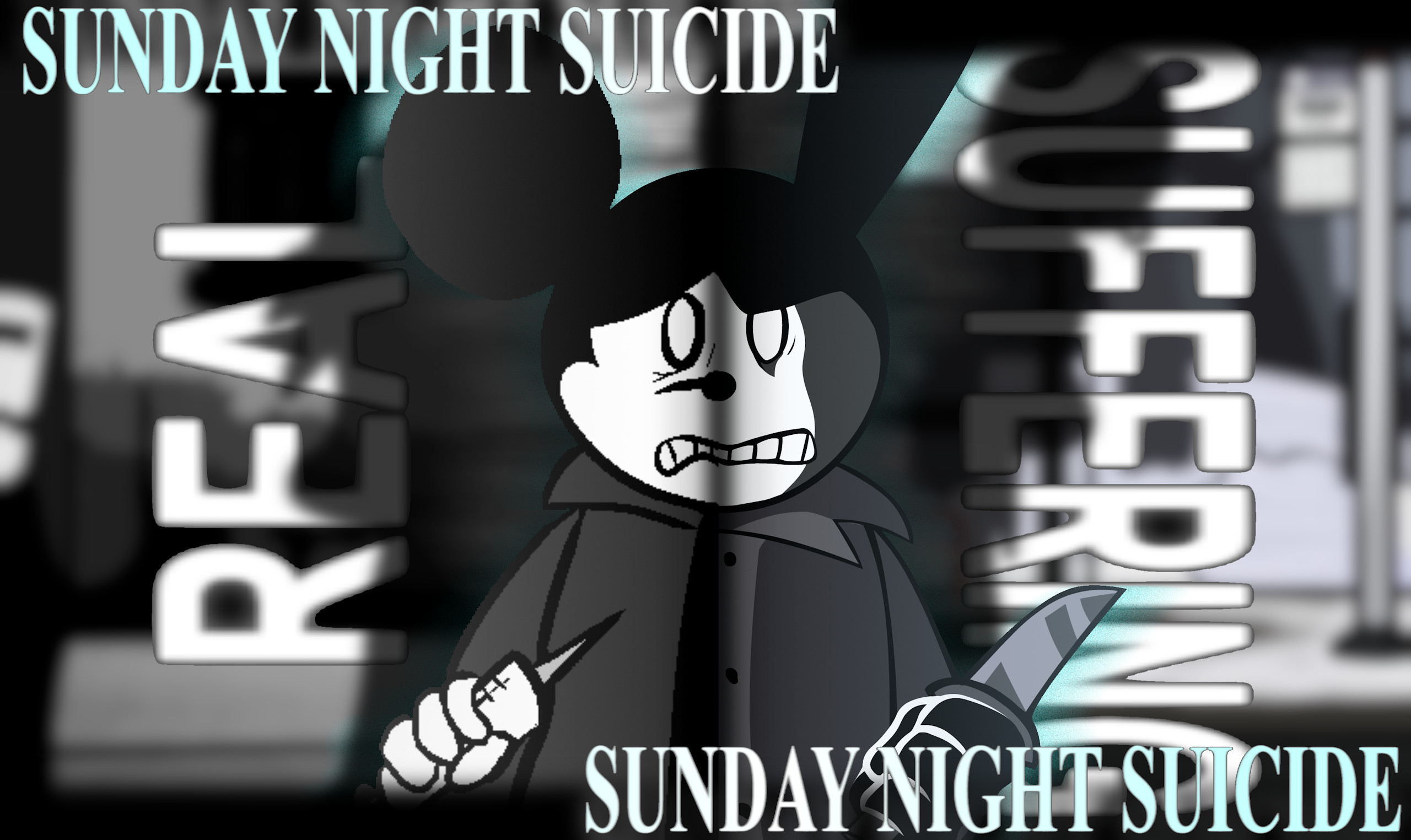 SNS: REAL SUFFERING Mod for Friday Night Funkin' | FNF Mods