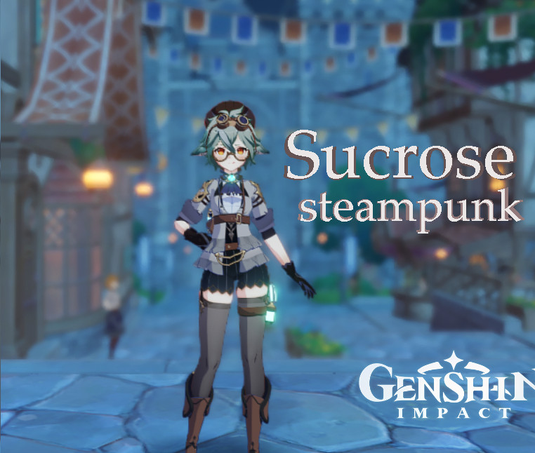 Sucrose SteamPunk Mod for Genshin Impact | GI Mods