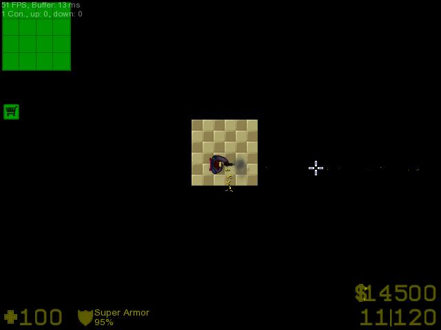 Kriss Super V SMG improved!(Cool!) Mod for CS2D | CS2D Mods