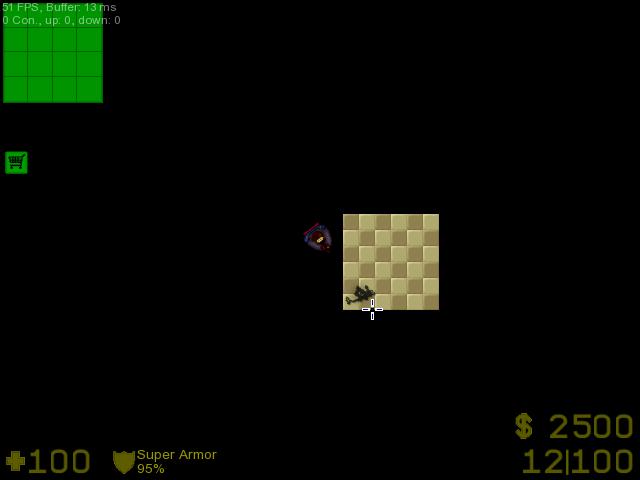 Kriss Super V SMG improved!(Cool!) Mod for CS2D | CS2D Mods