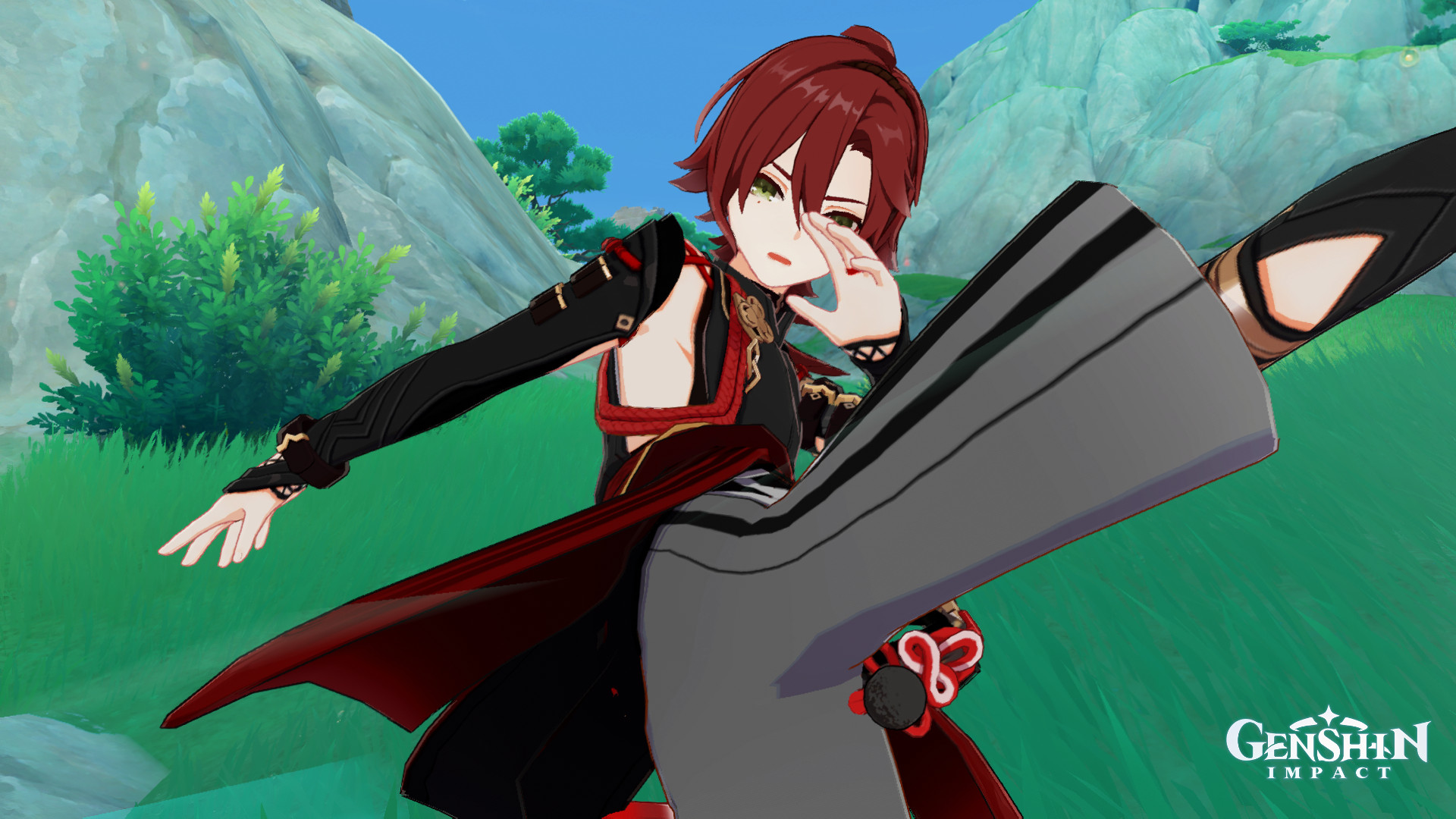 Heizou Harbringer Recolor Mod for Genshin Impact | GI Mods