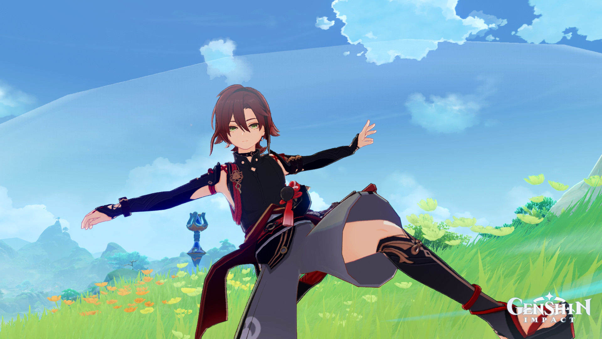 Heizou Harbringer Recolor Mod for Genshin Impact | GI Mods