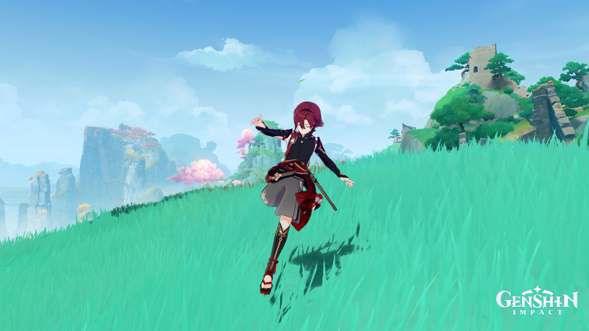 Heizou Harbringer Recolor Mod for Genshin Impact | GI Mods