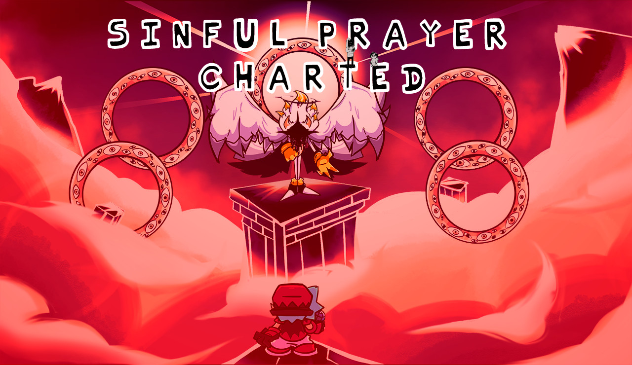 Charted Sinful Prayer Mod for Friday Night Funkin' | FNF Mods