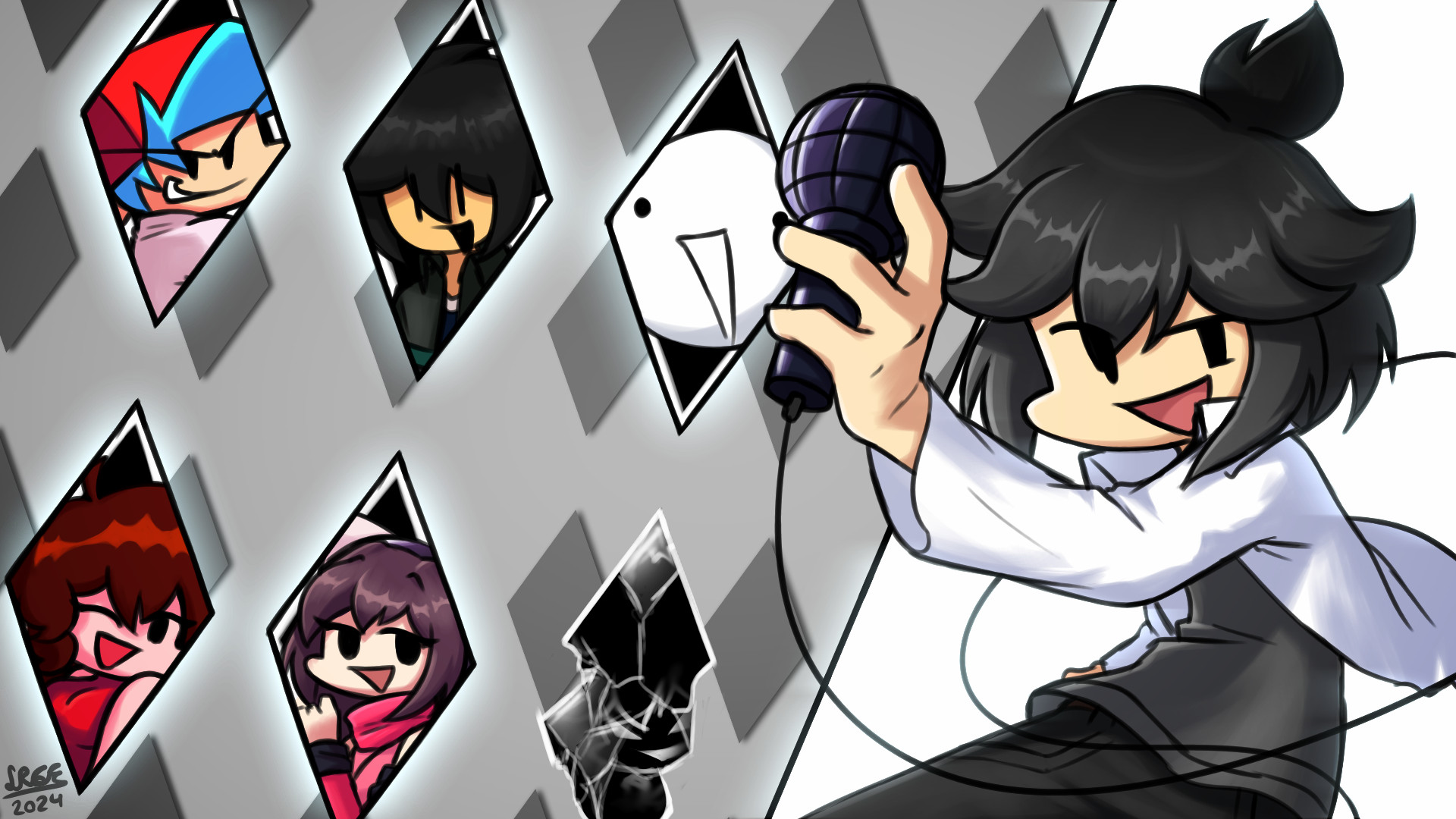 FRIDAY NIGHT FUNKIN': DOUBLE DIAMOND [DEMO] Mod for Friday Night Funkin ...