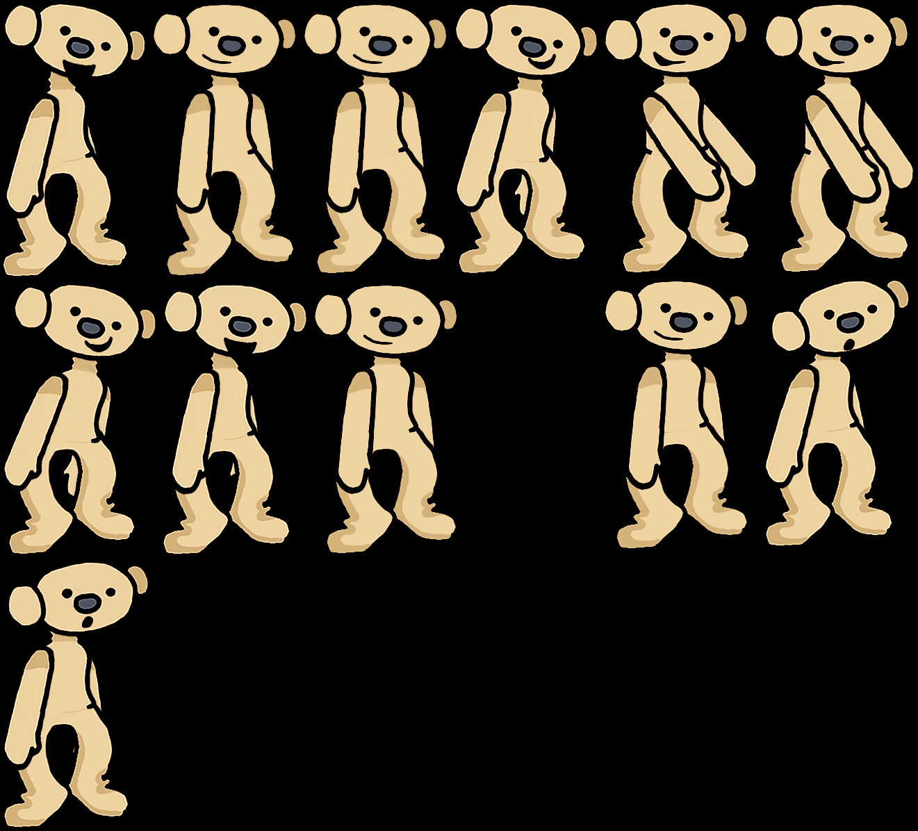 bear sprites Mod for Friday Night Funkin' | FNF Mods