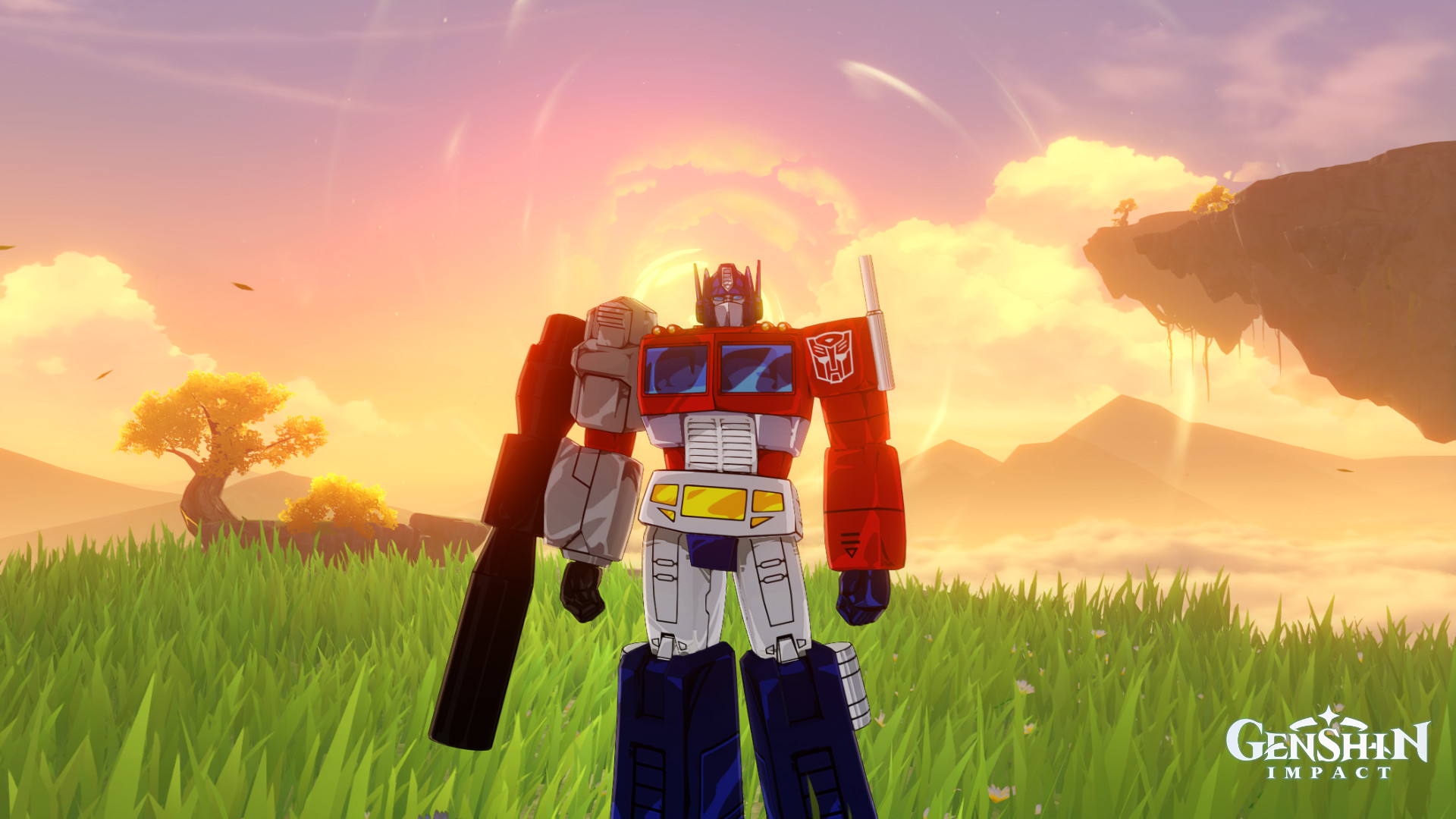 SkyBound: OPTIMUS PRIME Mod for Genshin Impact | GI Mods
