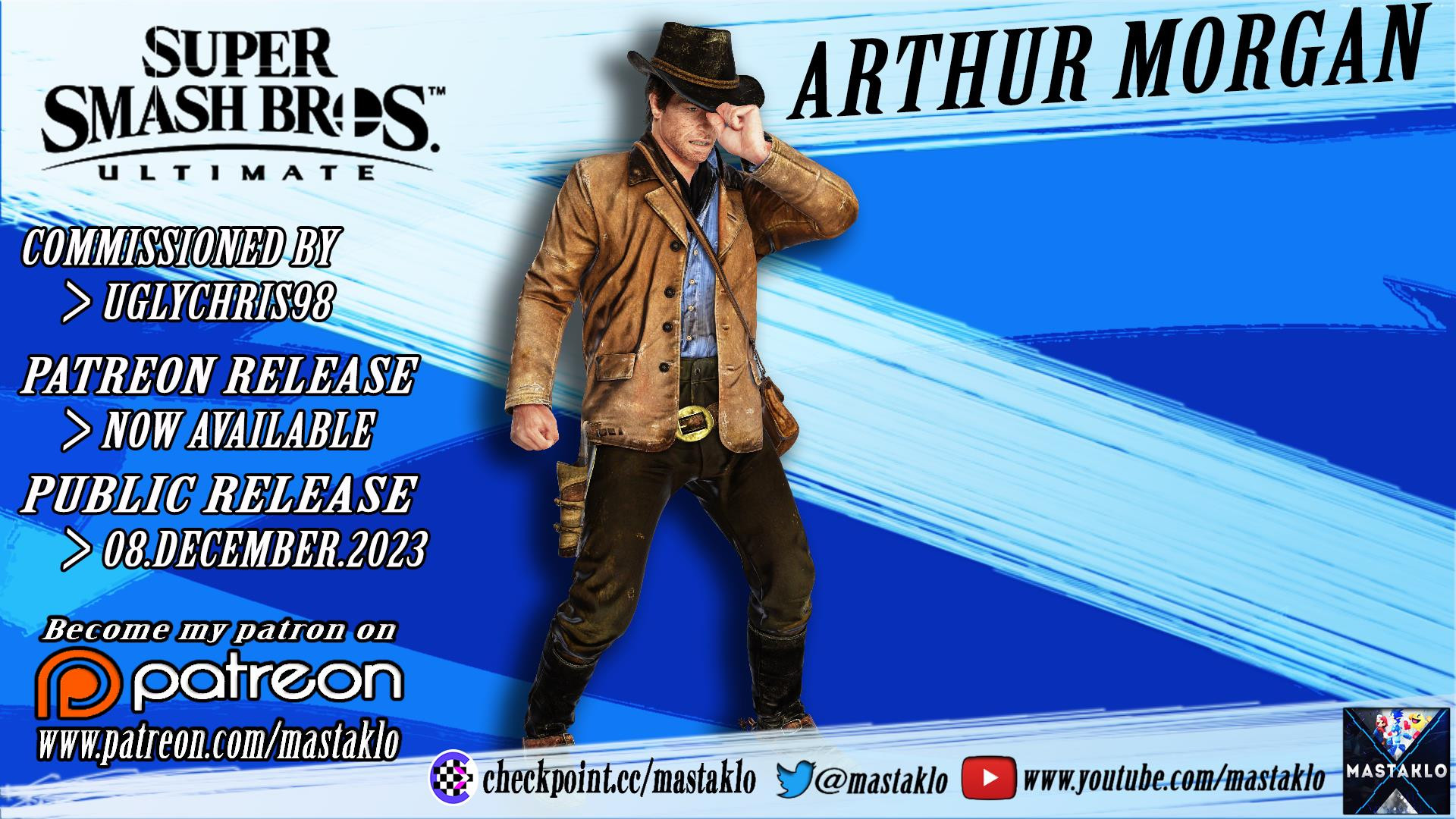 Arthur Morgan Mod for Super Smash Bros. Ultimate | SSBU Mods