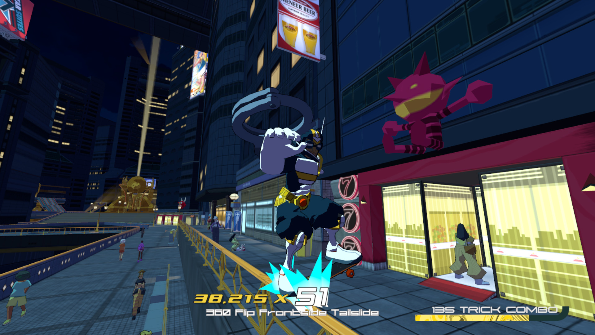 Nitro (Lethal League Blaze) Mod for Bomb Rush Cyberfunk | BRC Mods
