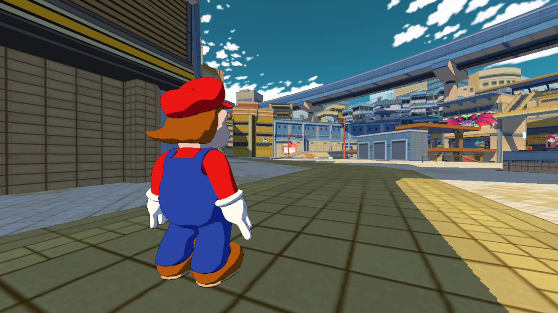 Super Mario [Hotel Mario] Mod for Bomb Rush Cyberfunk | BRC Mods