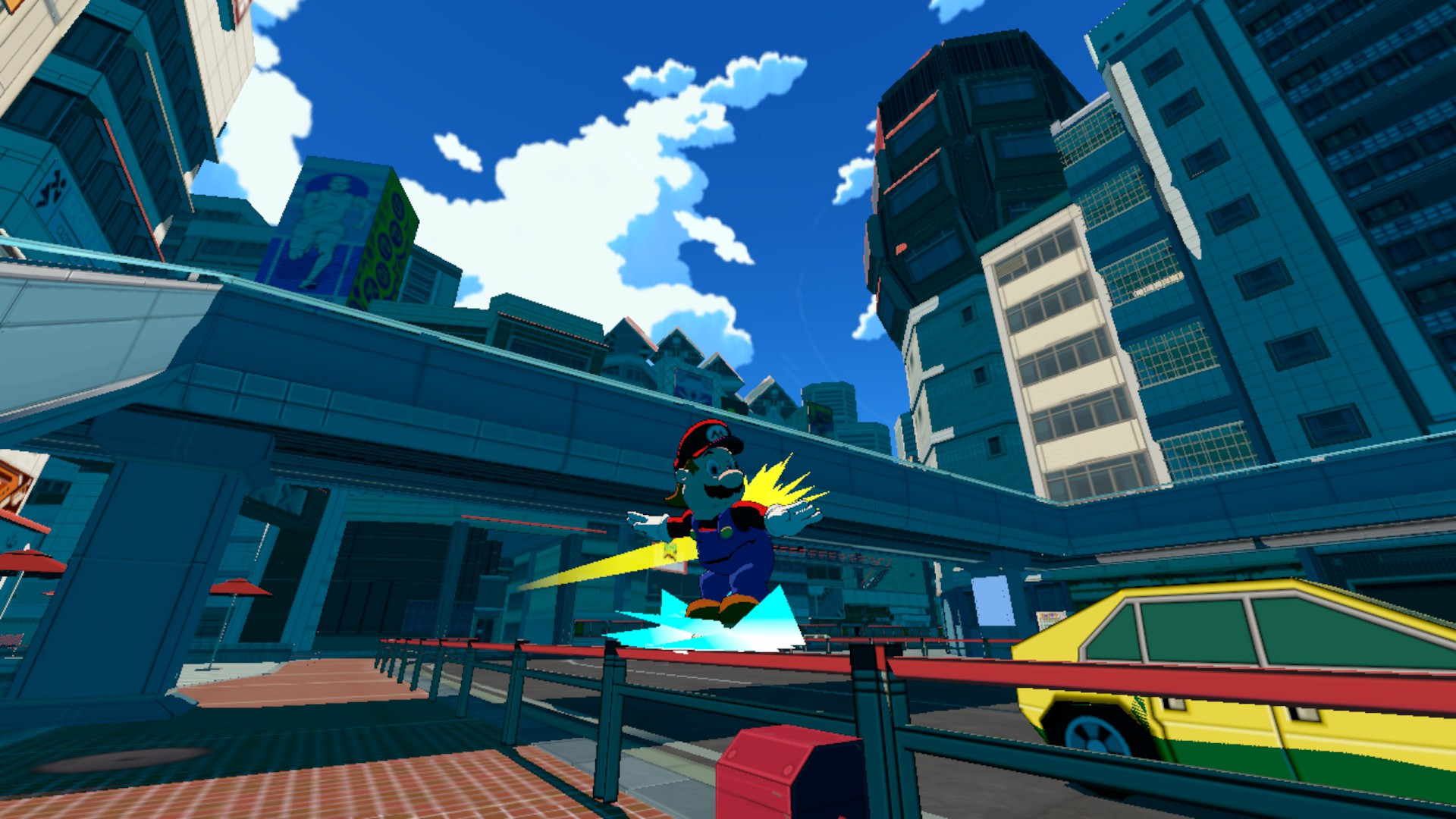 Super Mario [Hotel Mario] Mod for Bomb Rush Cyberfunk | BRC Mods