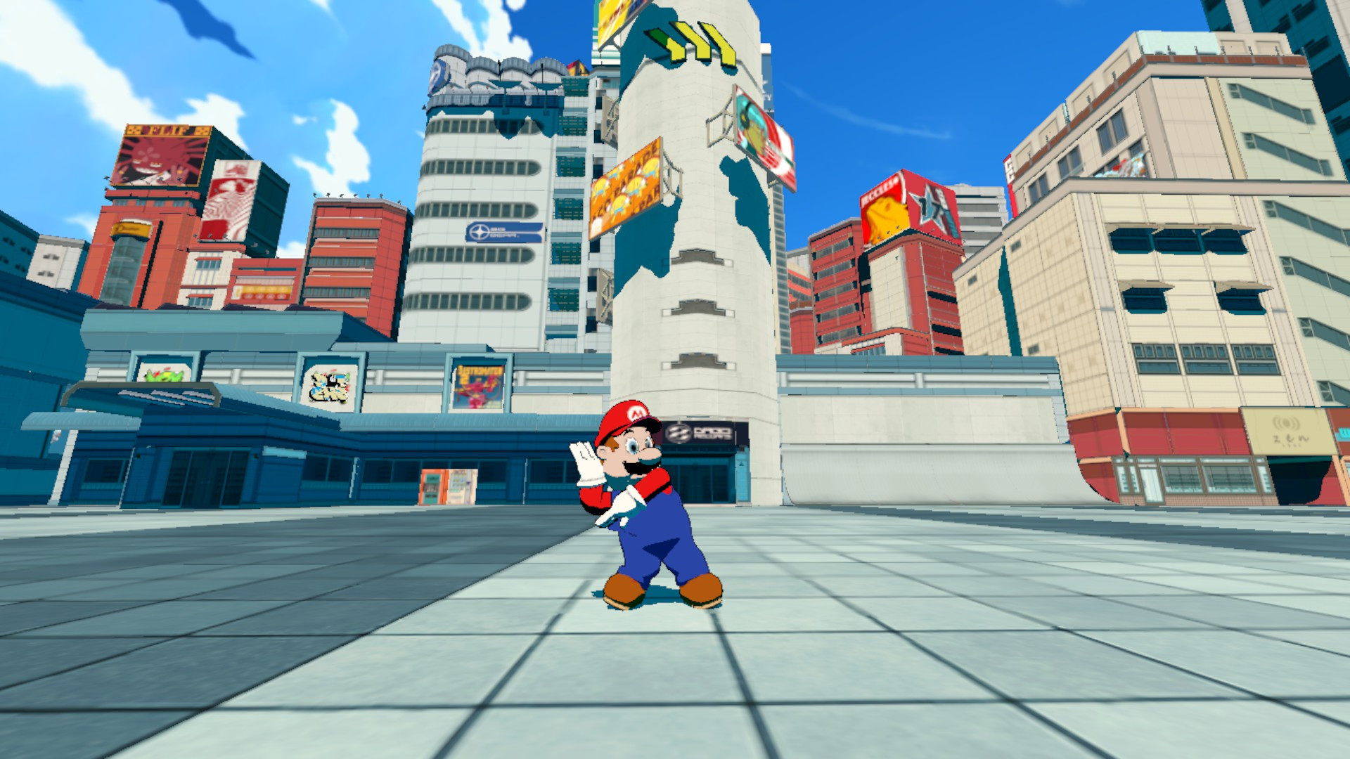 Super Mario [Hotel Mario] Mod for Bomb Rush Cyberfunk | BRC Mods