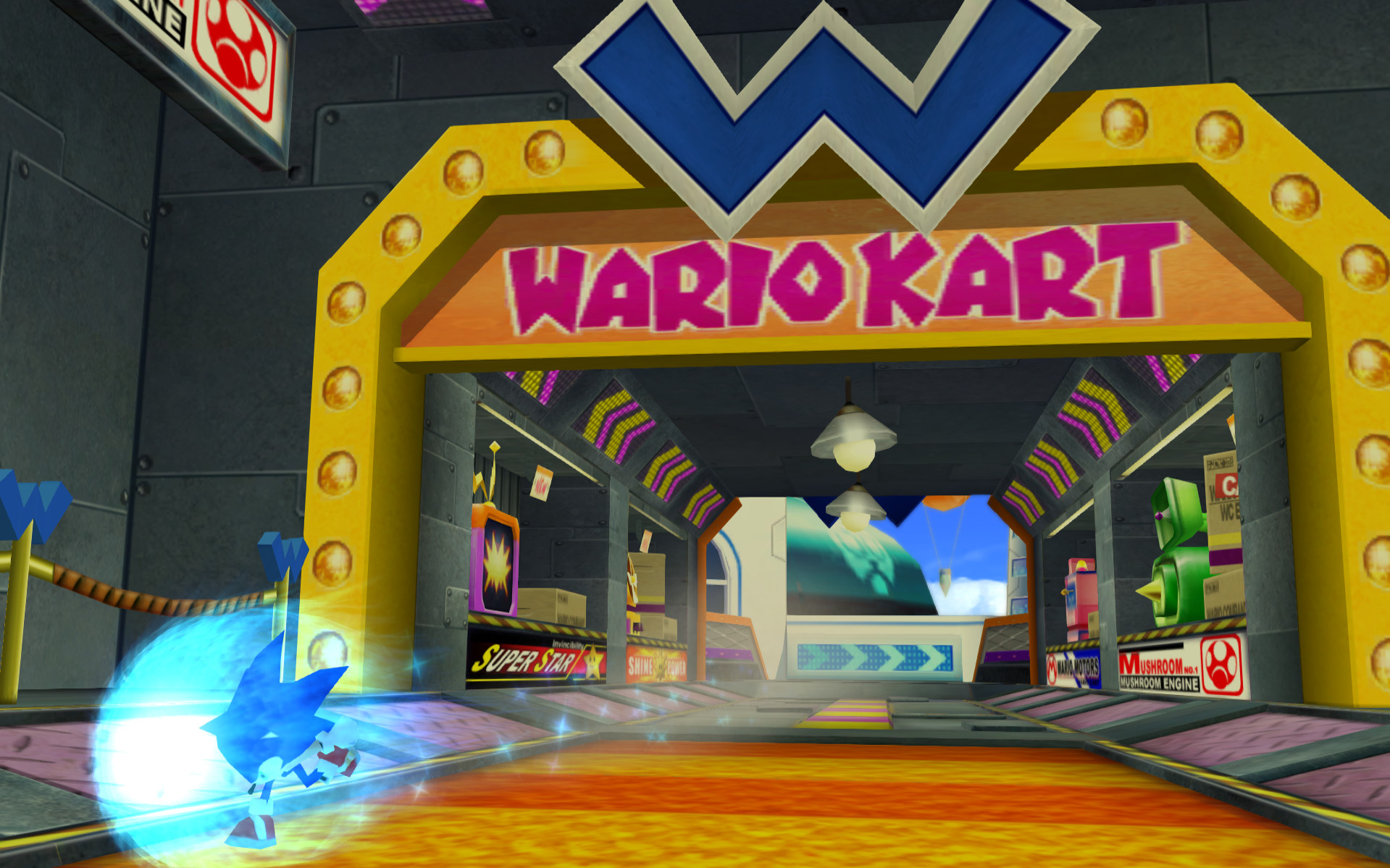 Diamond City - Mario Kart Mod for Sonic Generations (2011) | Gens Mods