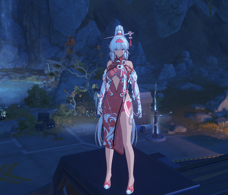 Yinlin recolour (red and white) Mod for Wuthering Waves | WuWa Mods