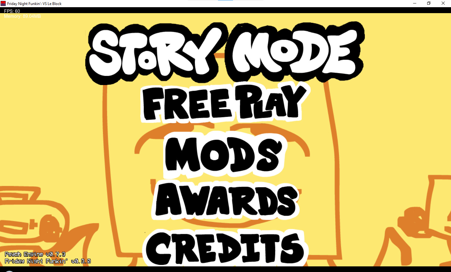 FNF: VS Le Block V4 Mod for Friday Night Funkin' | FNF Mods