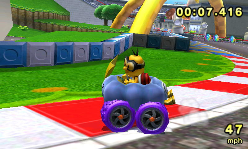 Thunder Cloud 9 Mod for Mario Kart 7 | MK7 Mods