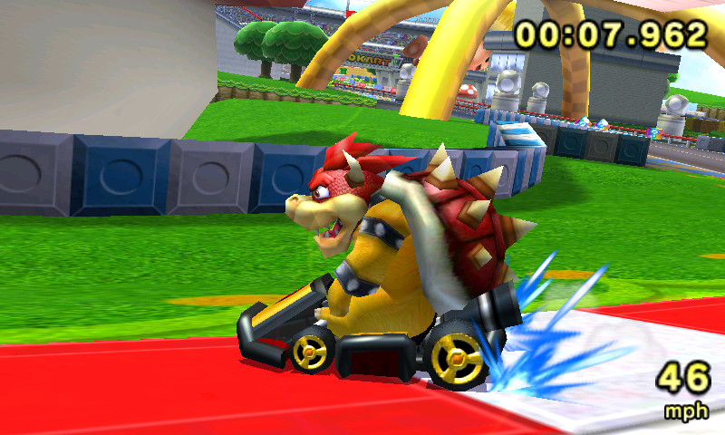 Red Bowser Mod for Mario Kart 7 | MK7 Mods