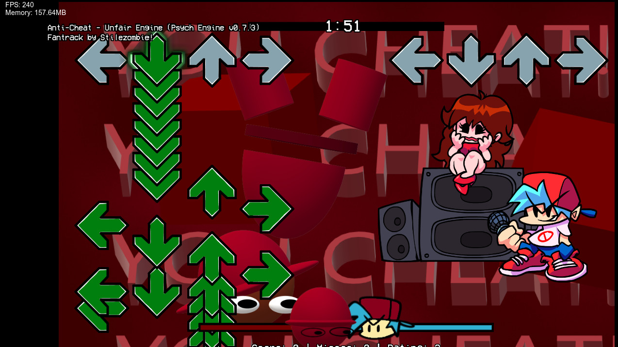 FNF: The Unfair Mod Mod for Friday Night Funkin' | FNF Mods