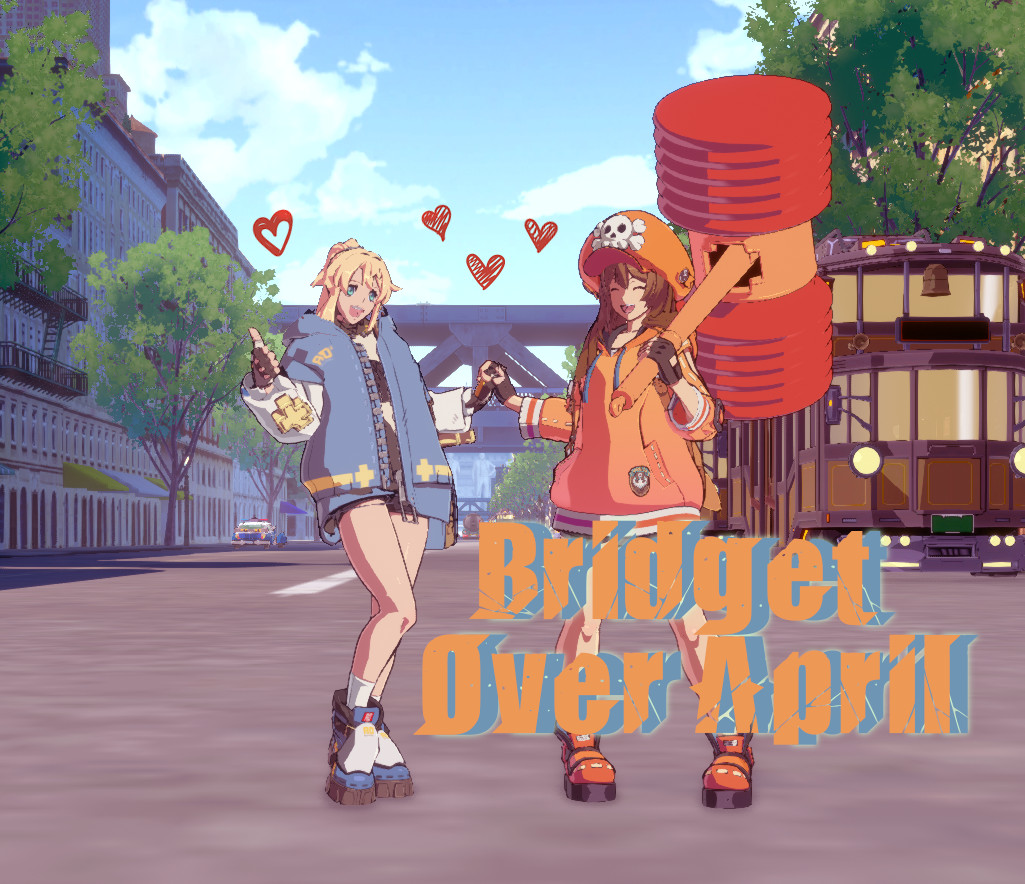 Bridget over April Mod for GUILTY GEAR -STRIVE- | GGST Mods