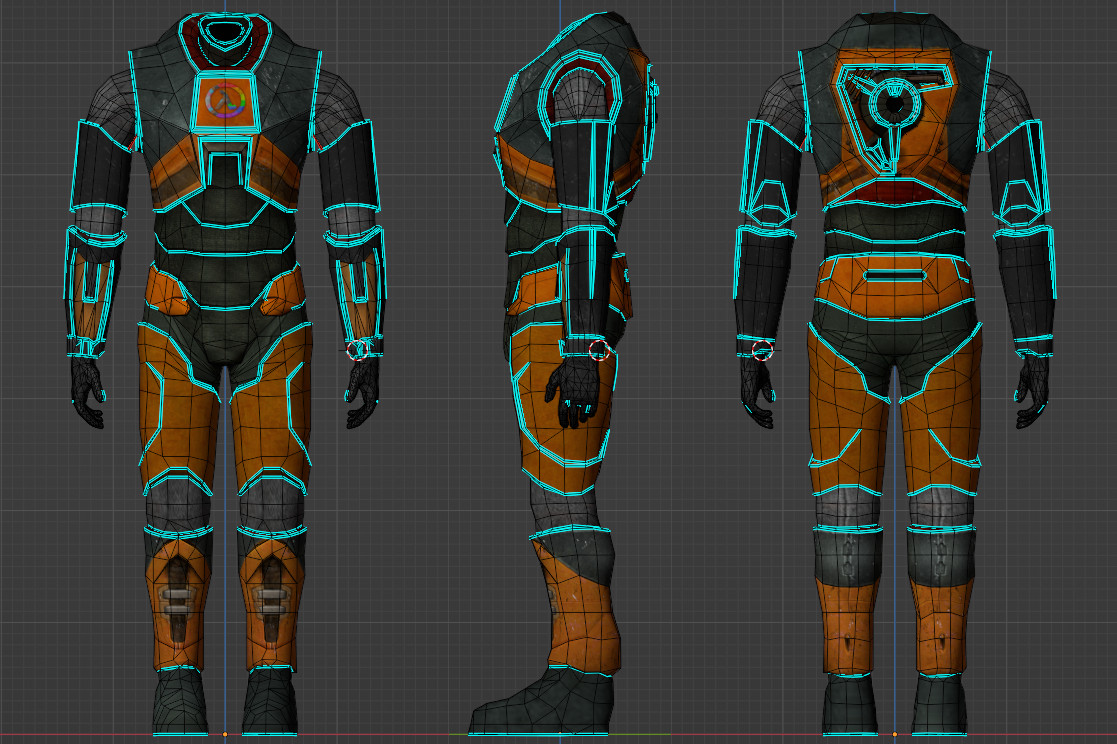 Finished Beta HEV Suit Mod for Half-Life 2 | HL2 Mods