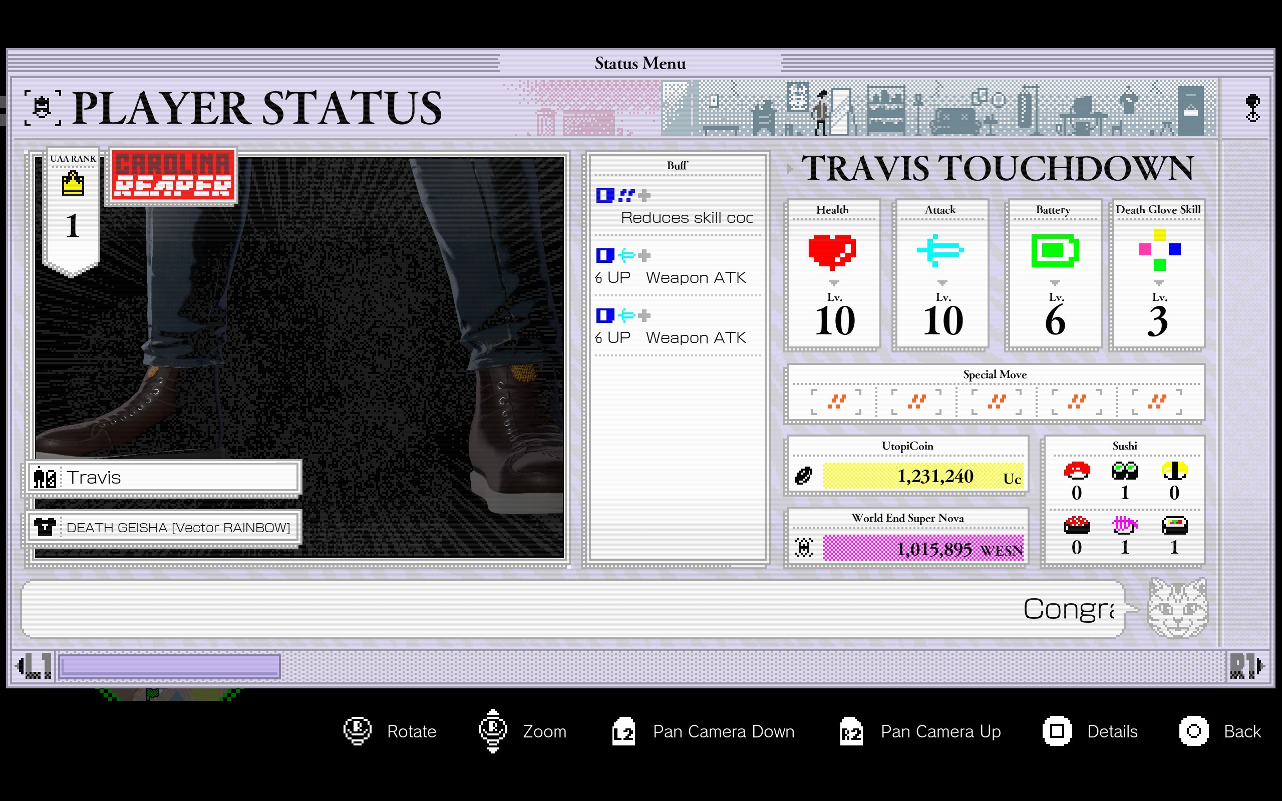 Muteki HD Textures for NMH III V 1.0.1 Mod for No More Heroes 3 | NMH 3 ...