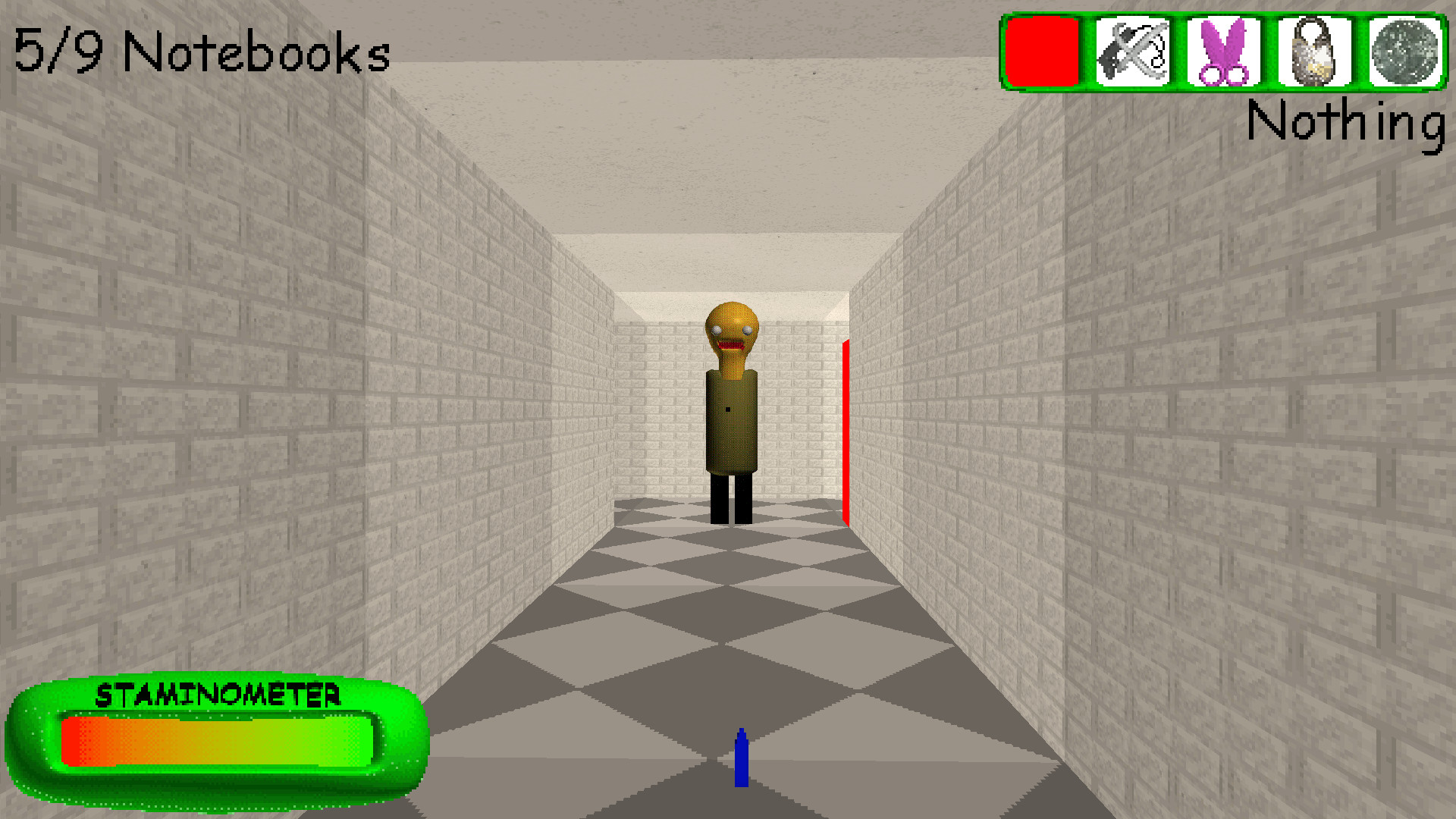 The test Prototype recreation Mod for Baldi's Basics | Baldi Mods