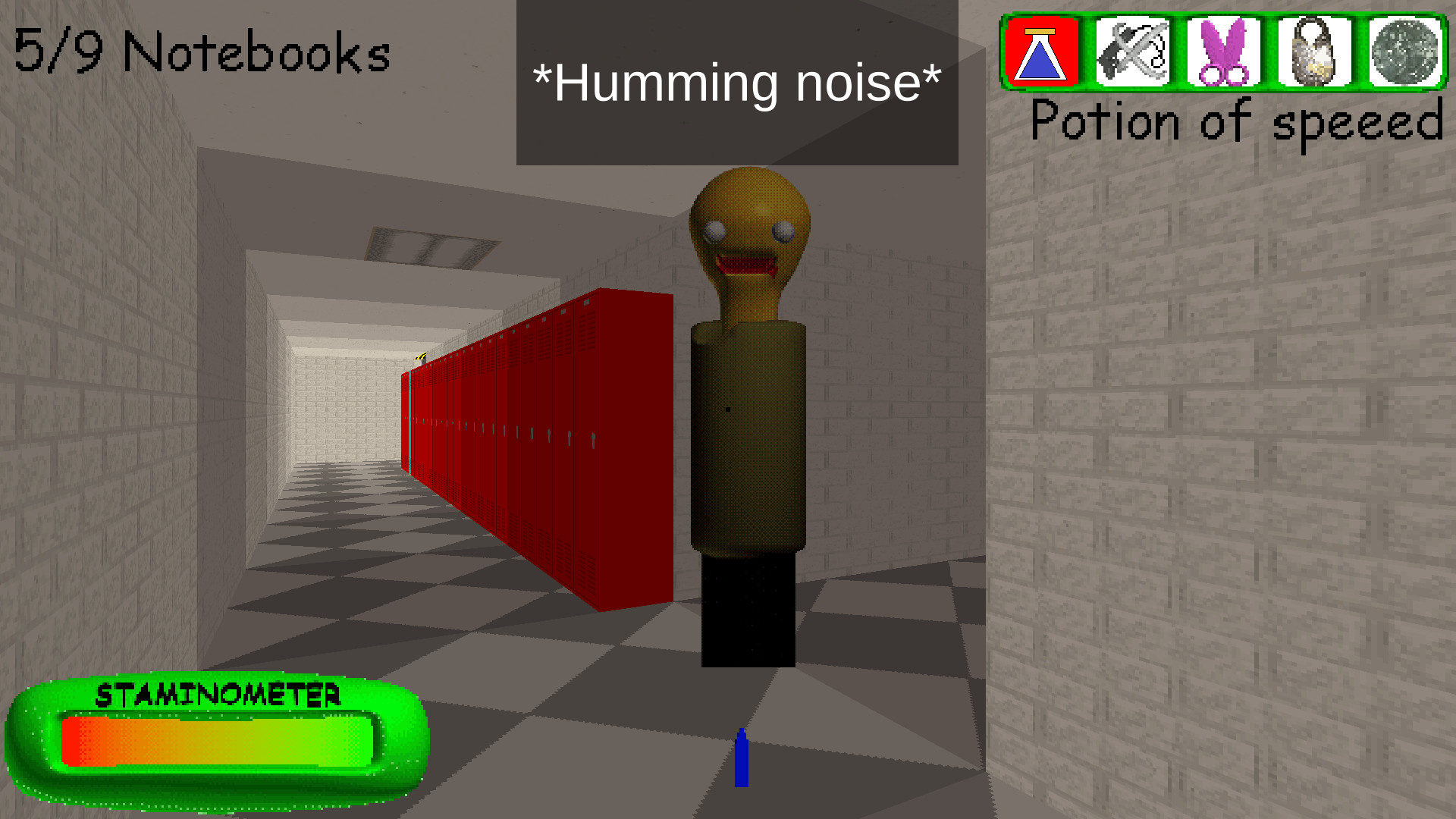 The test Prototype recreation Mod for Baldi's Basics | Baldi Mods