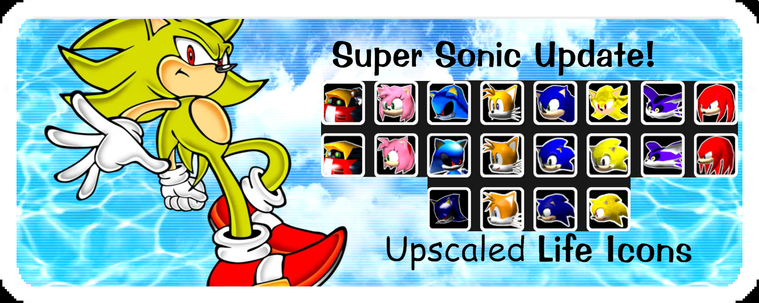Upscaled Life Icons Mod for Sonic Adventure DX | SADX Mods