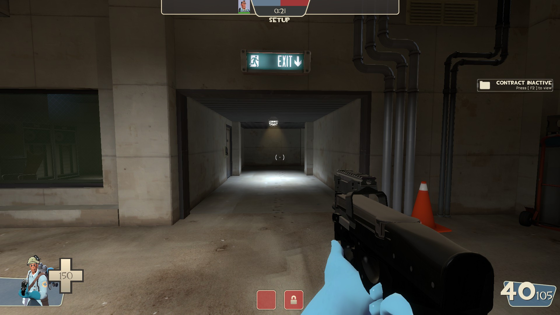 FN P90 Over Blutsauger Mod for Team Fortress 2 | TF2 Mods