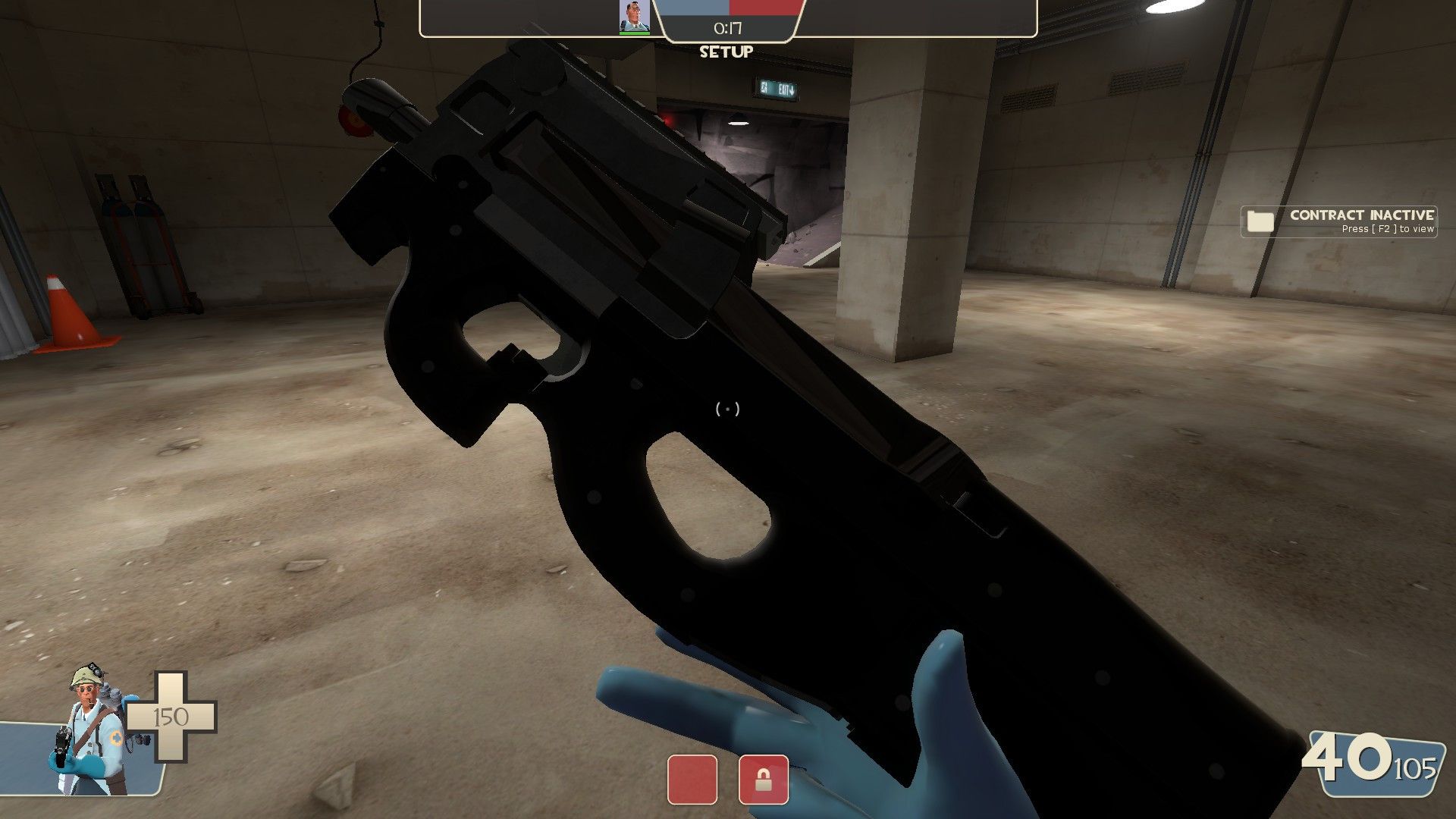 FN P90 Over Blutsauger Mod for Team Fortress 2 | TF2 Mods