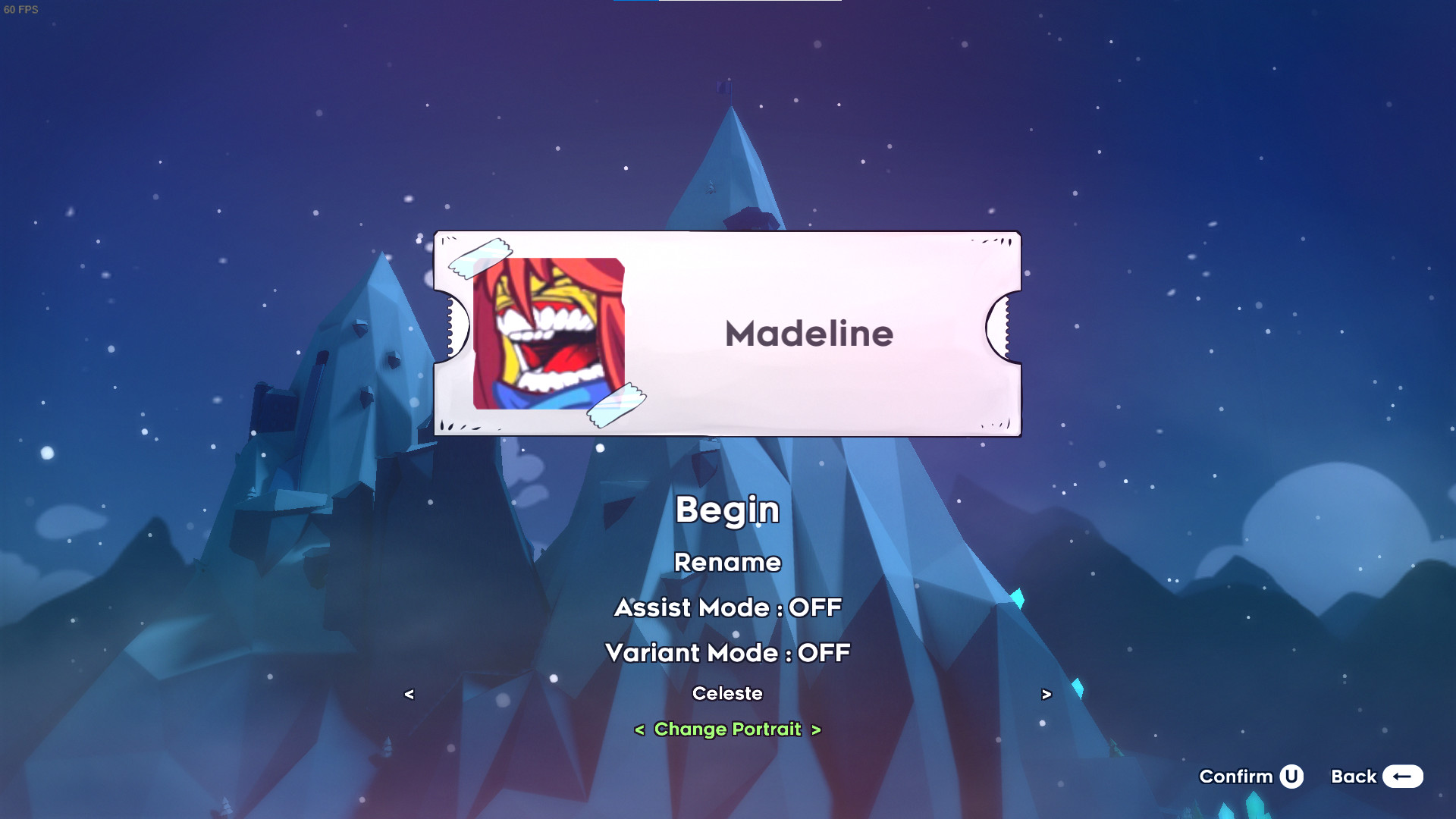 Extra Save File Portraits Mod for Celeste | Celeste Mods