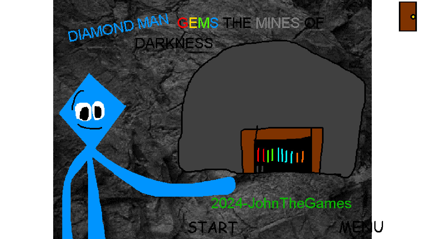 Diamond Man's Gems The Mines Of Darkness Mod for Baldi's Basics | Baldi ...