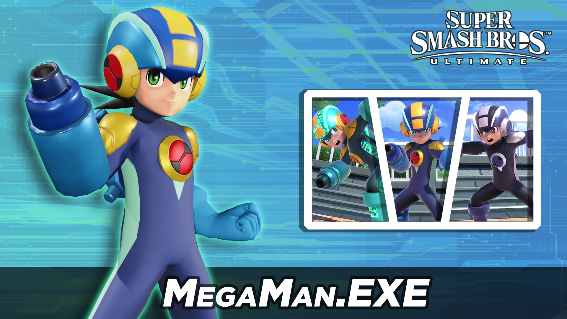 MegaMan.EXE (MMBN) Mod for Super Smash Bros. Ultimate | SSBU Mods