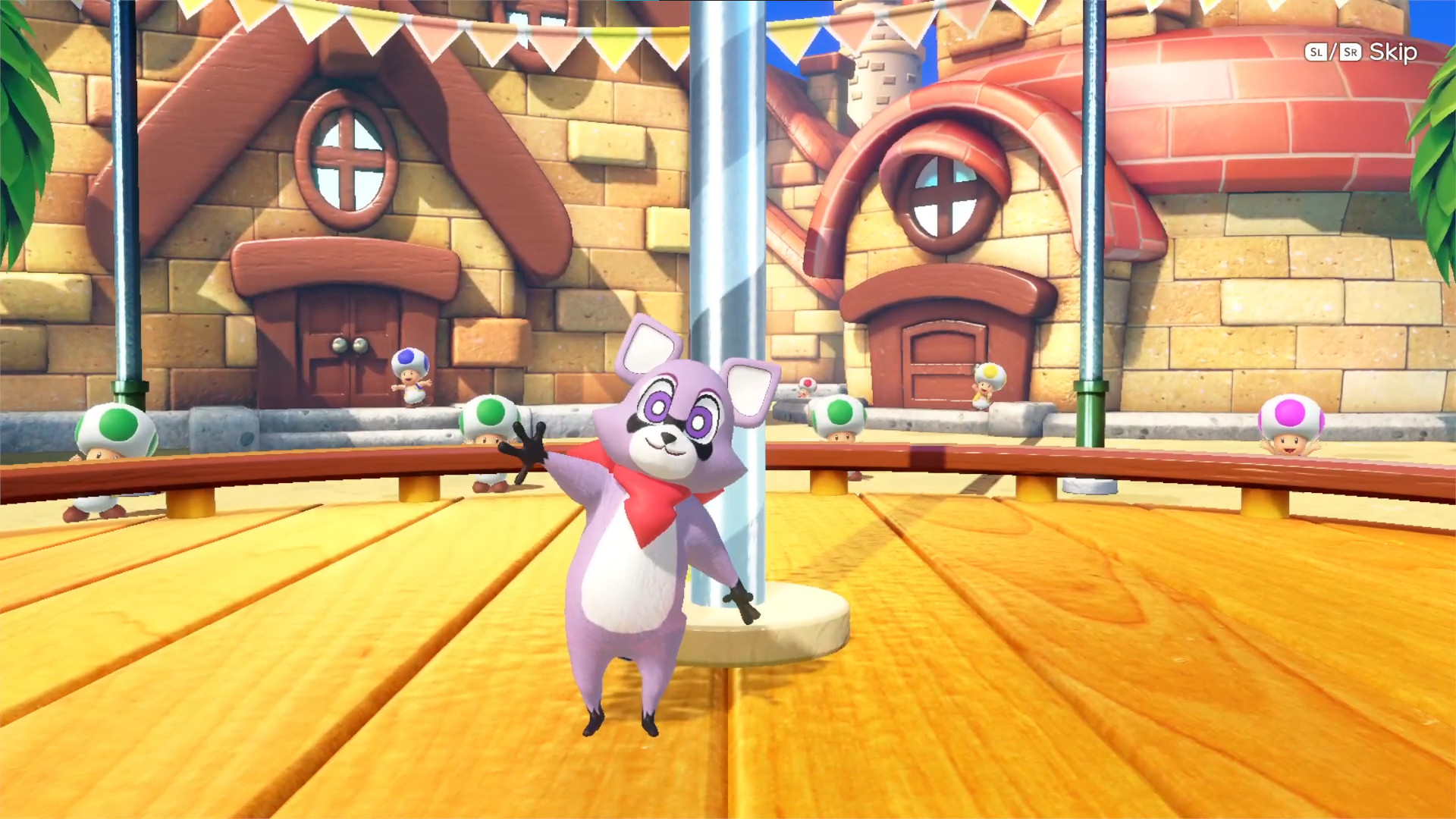 Rambley the raccoon Mod for Super Mario Party | SMP Mods