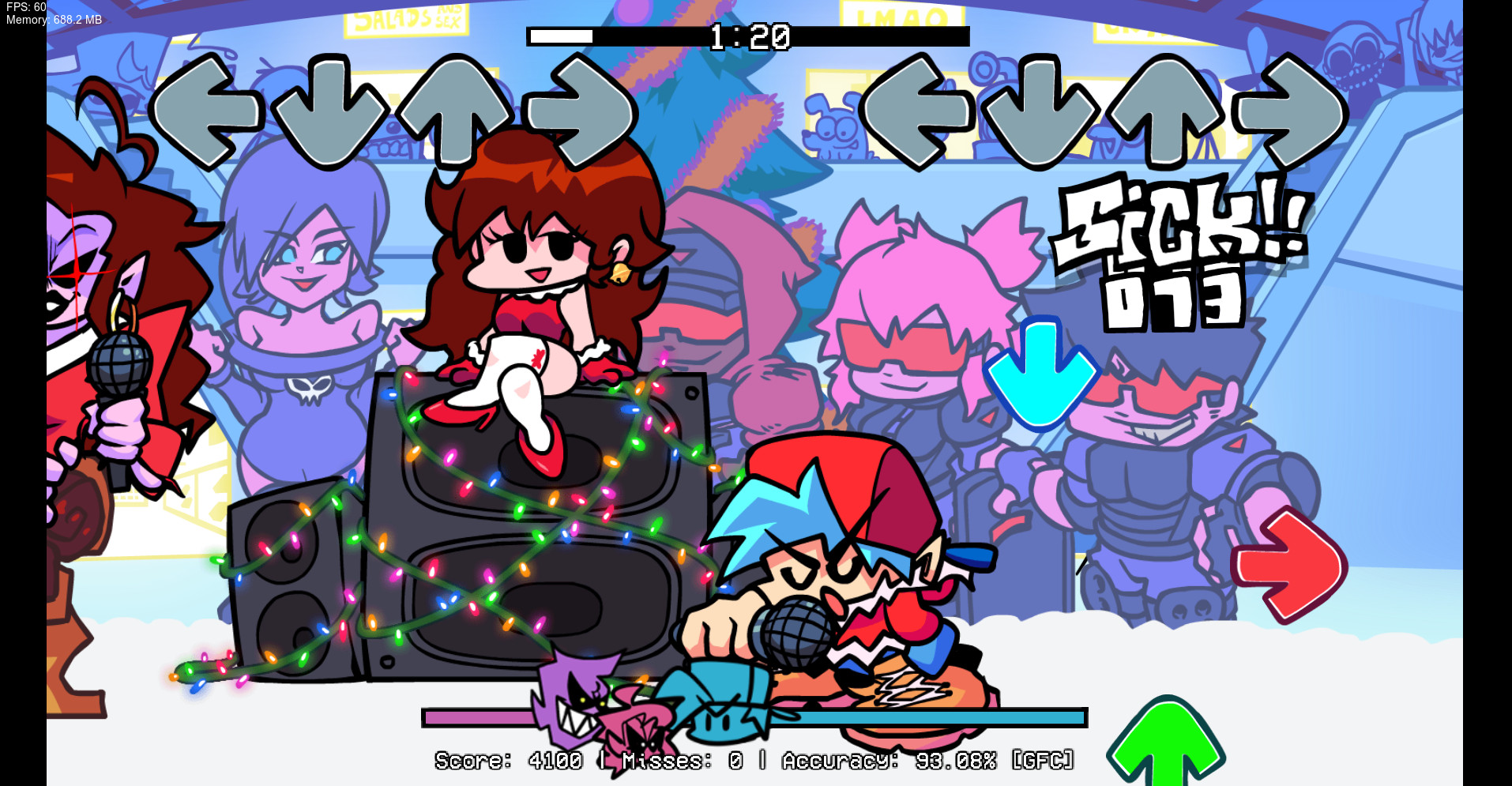 Cleaner HUD for Psych Engine 0.6.3 Mod for Friday Night Funkin' | FNF Mods