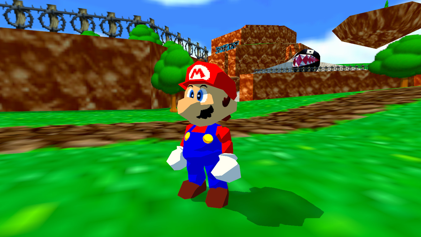 Mario (N64) Mod for Bomb Rush Cyberfunk | BRC Mods