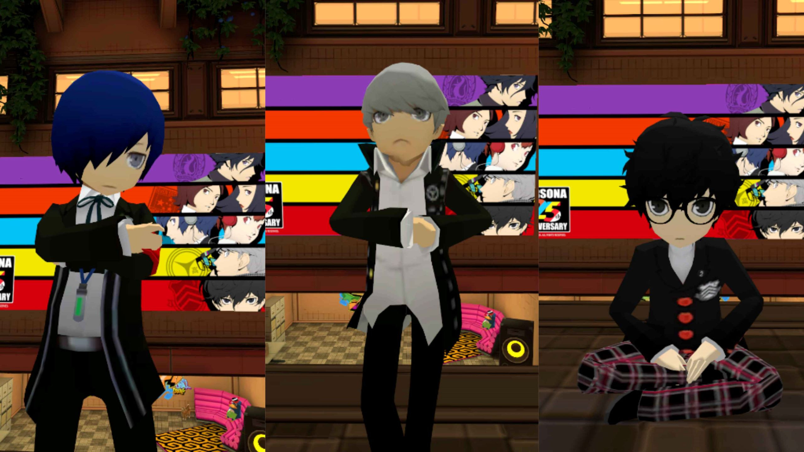 The Persona Q Character Pack Mod for Bomb Rush Cyberfunk | BRC Mods